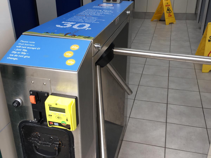 Coin & Card Operated Payment Turnstiles - 🔒💰