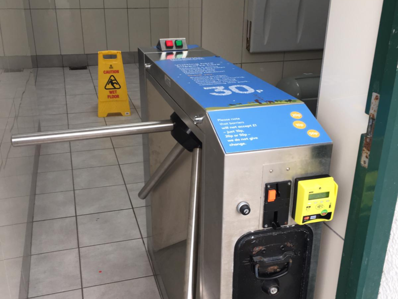 Coin Operated Turnstiles | Coin Reader Turnstiles