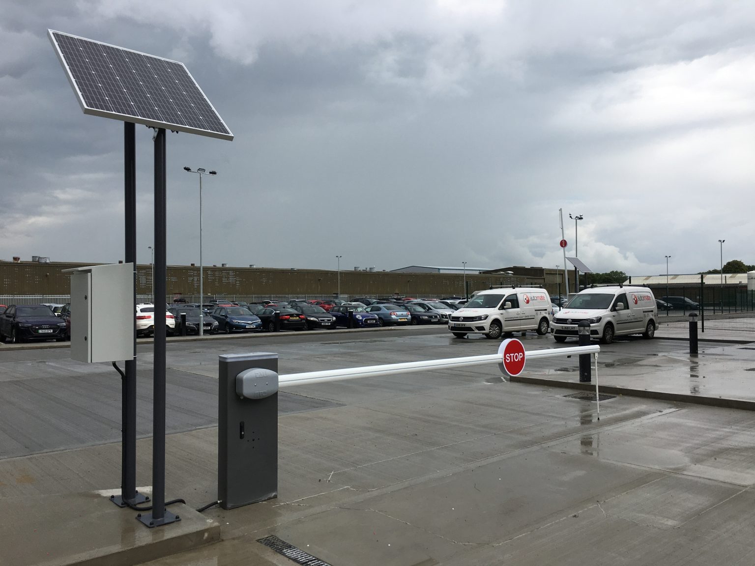 Solar Powered Barriers - Auto Mate Systems