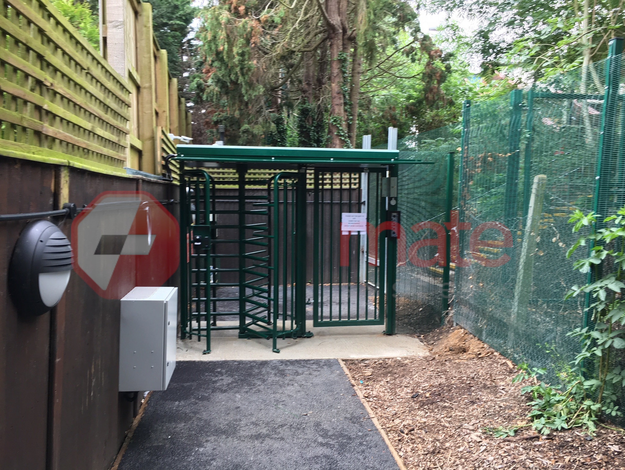Full Height Turnstile and Pedestrian Gate Installation, South West ...