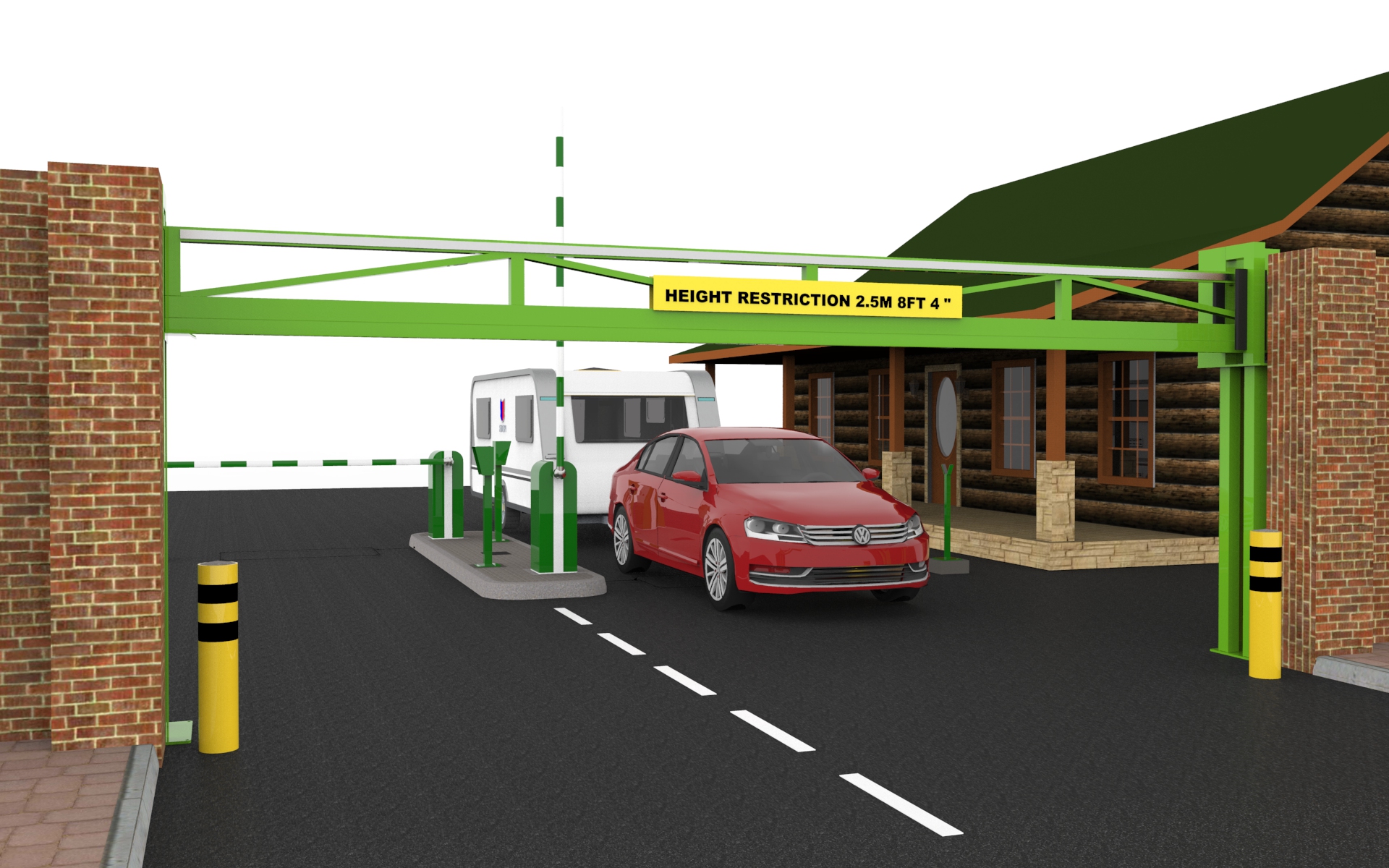 Automatic Sliding Height Restrictor - Auto Mate Systems Ltd.